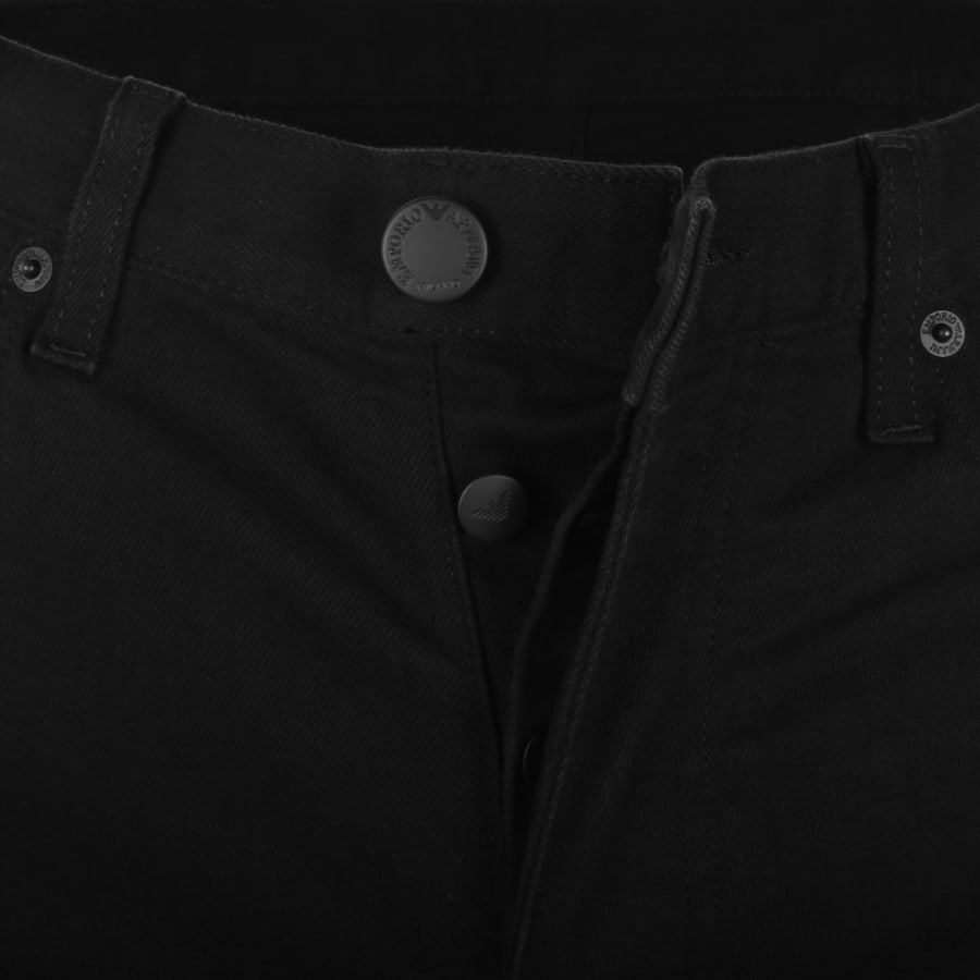 Emporio Armani J21 Regular Fit Jeans Black